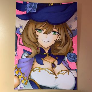 Disegno Lisa Genshin Impact