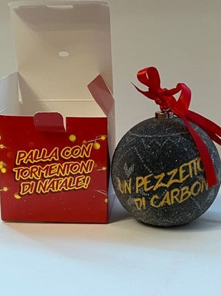 Un pezzetto di Carbone - Pallina da collezione