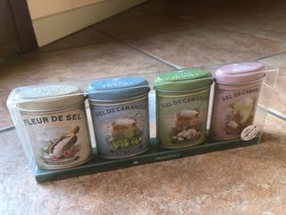 Set di 4 sale de camargue