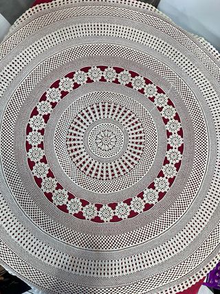 Centro tavola grande uncinetto