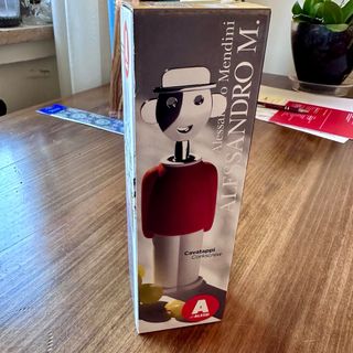 Cavatappi Alessi - Alessandro Mendini rosso