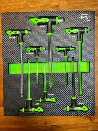 set chiavi a T  nuove JBM