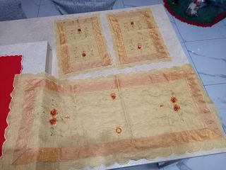 2 Tris centri + runner vintage