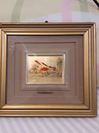 Quadro A.Carullo , oro