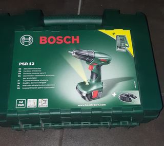 Trapano a batterie Bosch.