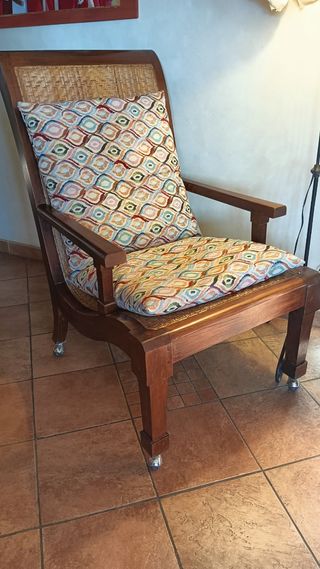 Poltrona robusta e comoda