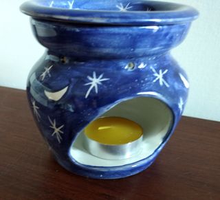 Portacandela ceramica - Diffusore di Essenza