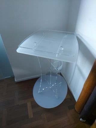 Tavolino plexiglass