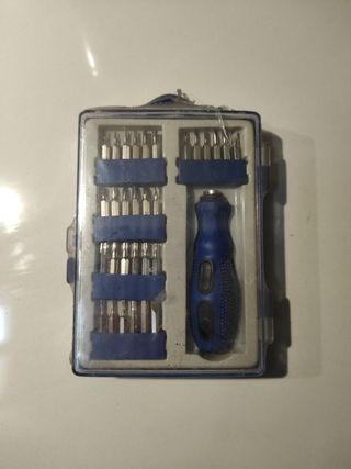Set cacciaviti 32 pezzi torx fisso croce