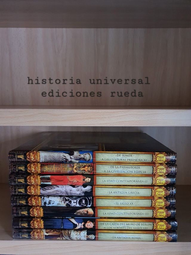 Historia Universal 8 tomos de segunda mano por 30 EUR en Valladolid en WALLAPOP