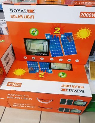 FARÒ SOLARE 2000W CON DUE PANNELLI SOLARE