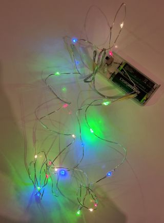 Luci multicolore a batteria