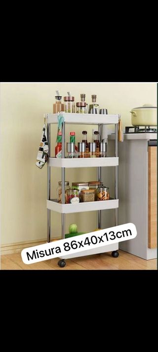 Carrello a 4 livelli