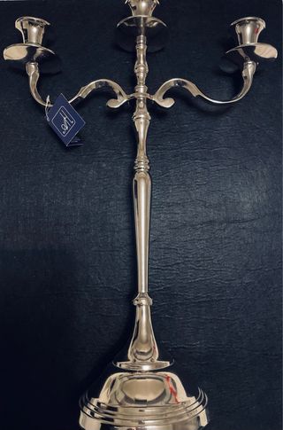 candelabro tre braccia