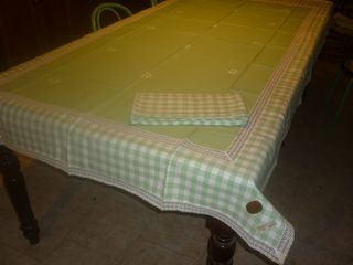 TOVAGLIA OVALE CON 12  TOVAGLIOLI