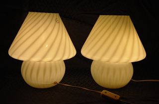 Lampade da tavolo vetro Murano