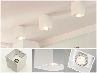 Faretti Led Gu10 illuminazione travi cubotti