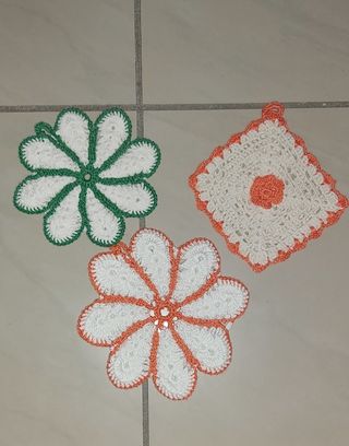 3 presine filo colorato