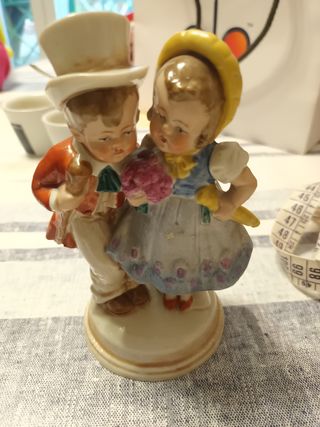 Statuina porcellana Germany anni 50