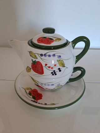 Teiera con tazza