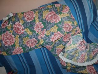 Tendoni floreali con mantovana
