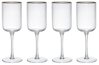Mikasa Sorrento Set di 4 calici da vino rosso in c