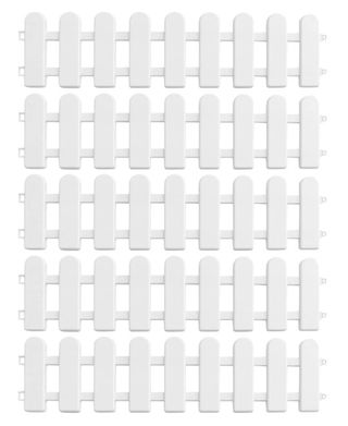 5PC Recinzione recinto per Giardino Staccionate Co