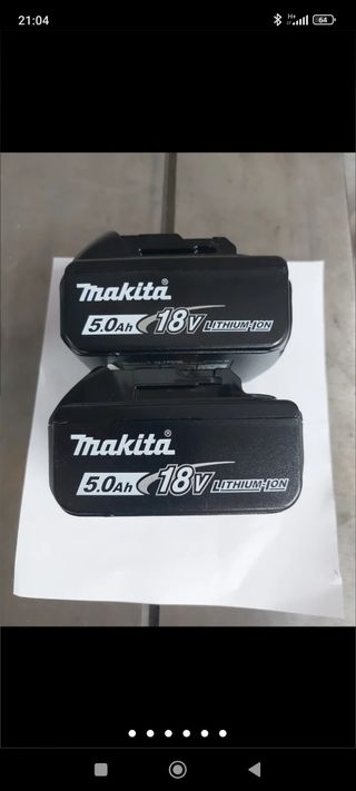 Batterie Makita 18V 5AH