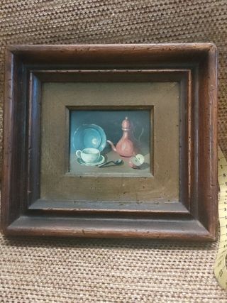 Vintage quadro in legno