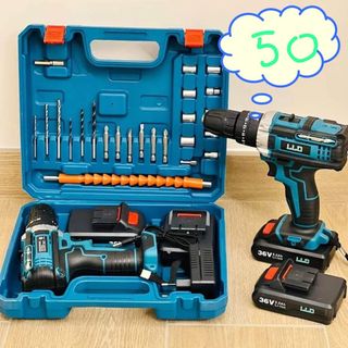 Trapano con due batteria