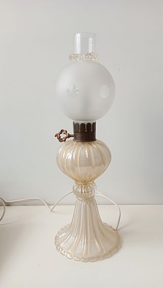 BAROVIER TOSO ? MURANO LAMPADA Abat jour VETRO