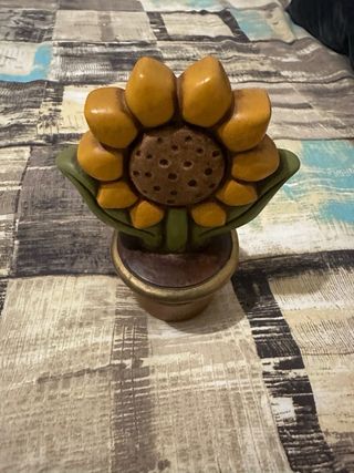 vaso con girasole senza scatola