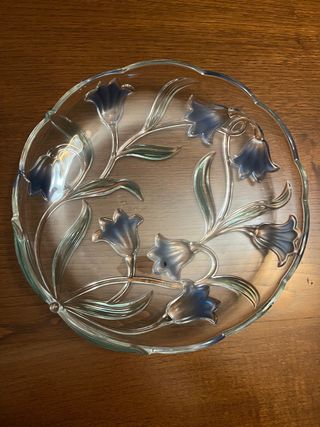 Centrotavola in vetro .