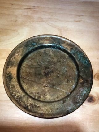 piattino vintage /ottone