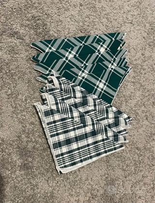 10 tovaglioli in stoffa