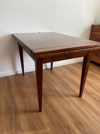 Tavolo Legno Pregiato artigianale allung