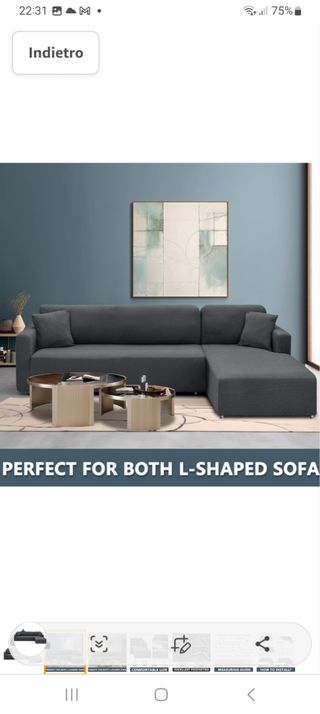 COPRIDIVANO CHELZEN Con Penisola