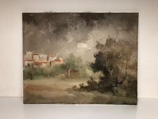 Quadro pittorico, opera d'arte, De Magistris 1976