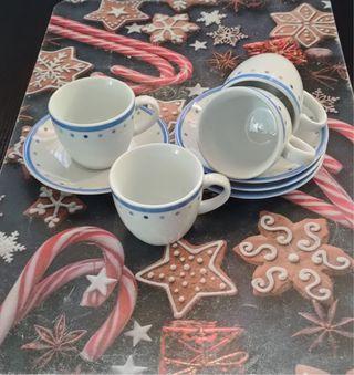 Set 4 tazzine da caffè