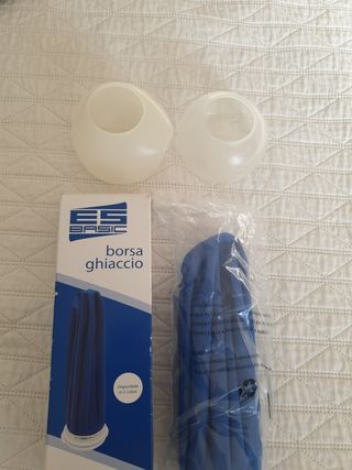 Dosa detersivo e borsa ghiaccio