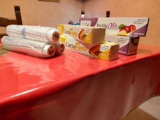 Pellicola, Carta forno, Alluminio