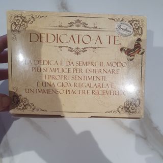 Quadretto dedica