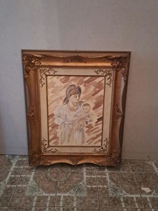 Quadro dipinto a mano da parete 50€.