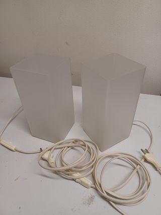 Coppia lampade da camera