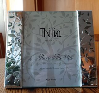 Cornice Portafoto Thilia in Argento made in Italy