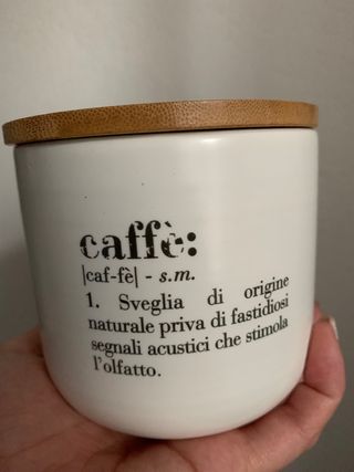 barattolo porta caffè
