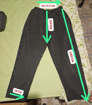 Pantaloni "Sale e Pepe" per cucina e pizzeria