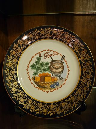 Piatto porcellana made GDR