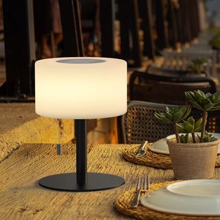 Lampada da tavolo LED solare e USB dimmerabile RGB