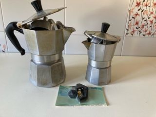 set 2 caffettiere moka